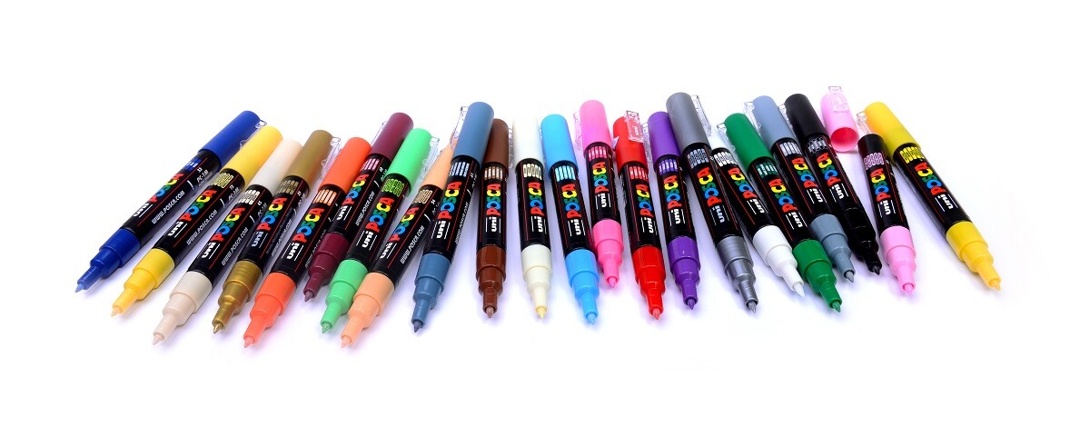 Popisovače Posca - Naprostý fenomén dnešní doby - BarevnáPaleta.cz